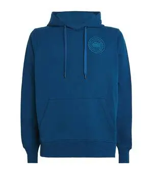 Canada Goose Cotton Huron Hoodie - Blue