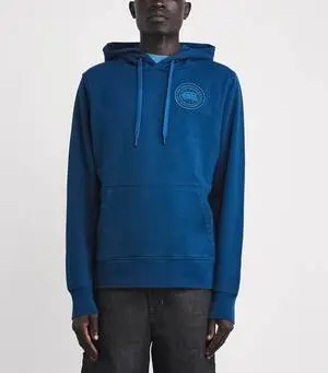 Canada Goose Cotton Huron Hoodie - Blue