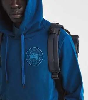 Canada Goose Cotton Huron Hoodie - Blue
