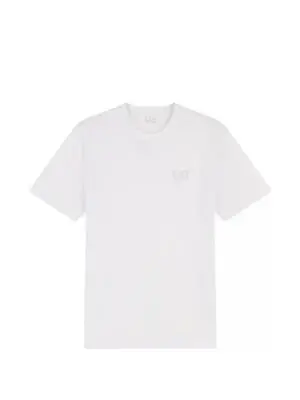 EA7 Core Identity T-shirt In Pima Cotton Jersey - White