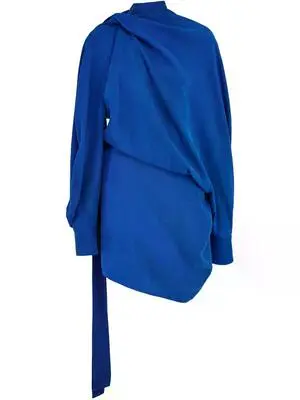 FERRAGAMO Asymmetric Mini Dress