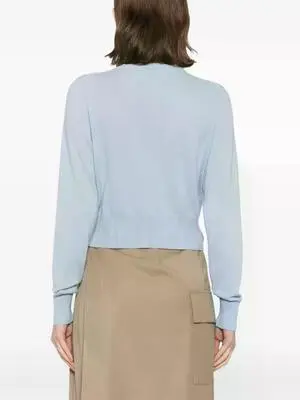 N.peal Ivy Cropped Cardigan - Blue