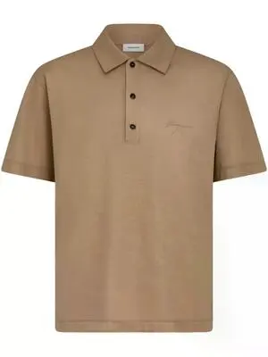 FERRAGAMO Signature Cotton Polo Shirt