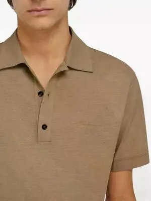 FERRAGAMO Signature Cotton Polo Shirt
