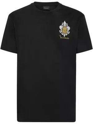 BILLIONAIRE Fleur-de-lis T-shirt - Black