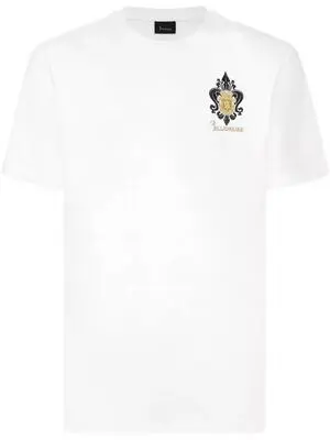 BILLIONAIRE Fleur-de-lis T-shirt - White