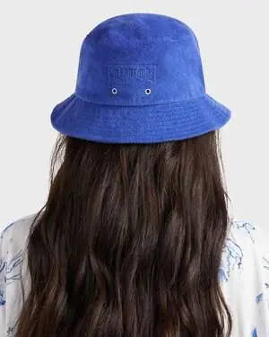 Vilebrequin Solid Terry Bucket Hat - Blue