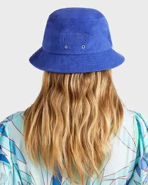 Vilebrequin Solid Terry Bucket Hat - Blue
