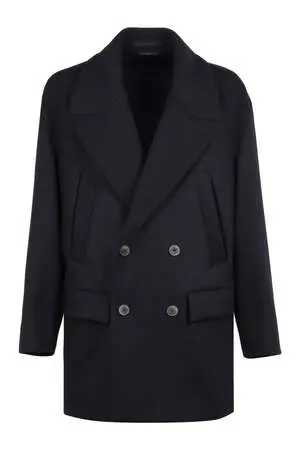 Giorgio Armani Pea Coat Coats For Men