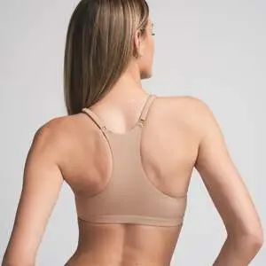 SKIMS Racerback Triangle Bralette | Light Neutral | | Fits Everybody - Clay