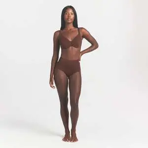 SKIMS Unlined Minimizer Bra | Light Neutral | | Smoothing Intimates - Cocoa