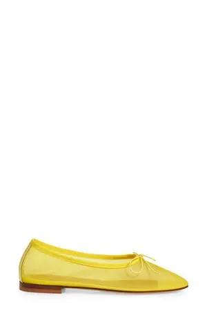 MANSUR GAVRIEL Dream Mesh Ballerina Flat - Bright Yellow