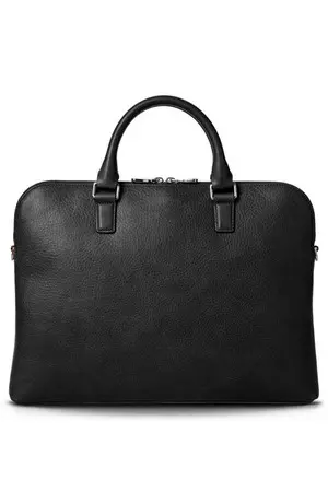 Shinola Leather Briefcase - Black