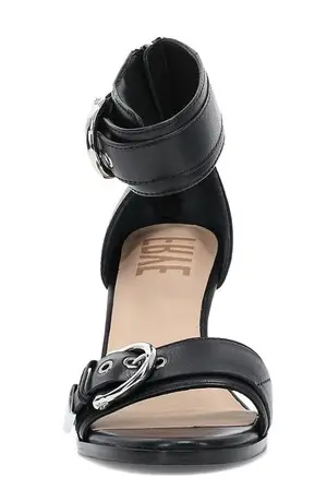 Frye Rachel Ankle Strap Wedge Sandal - Black
