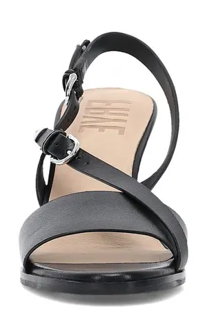 Frye Rachel Slingback Wedge Sandal - Black