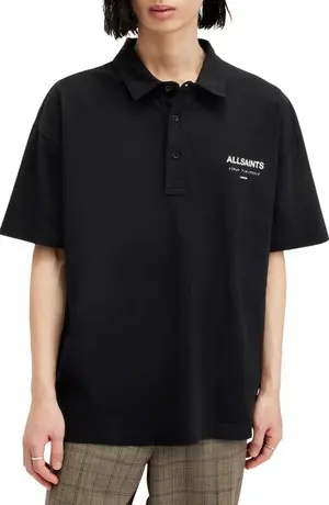 Allsaints Short Sleeve Polos For Men