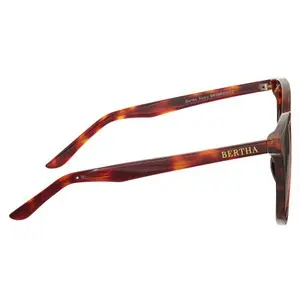 BERTHA WATCHES Avery Polarized Sunglasses - Tortoise/forest Green