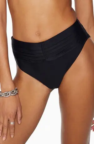 Ramy Brook Ivo Bikini Bottoms - Black