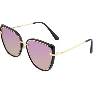 BERTHA WATCHES BERTHA Rylee Sunglasses Black/purple