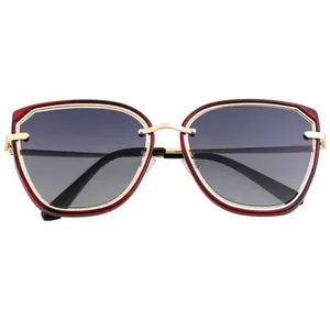 BERTHA WATCHES Rylee Polarized Sunglasses - Red/black
