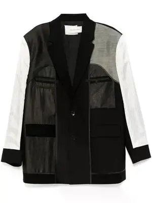 FENG CHEN WANG Patchwork Blazer