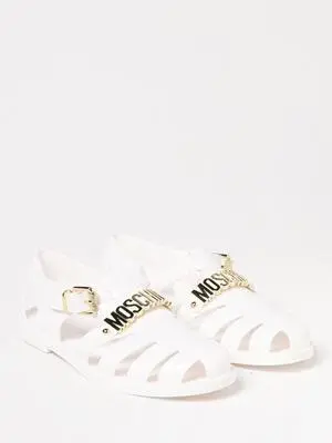 Moschino Heeled Sandal - White