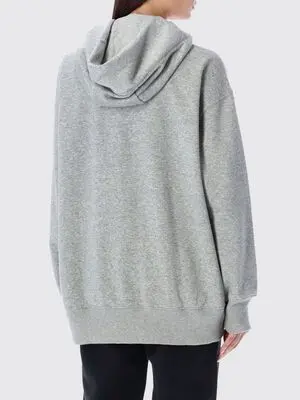 Nike Phoenix Hoodie In Stretch Cotton - Grey