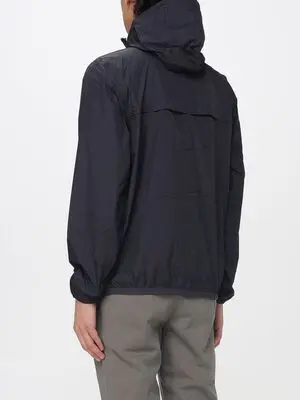 K-WAY Zip-up Hooded Jacket - Black