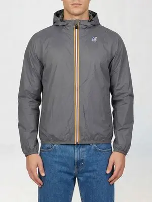 K-WAY Zip-up Hooded Jacket - Grey