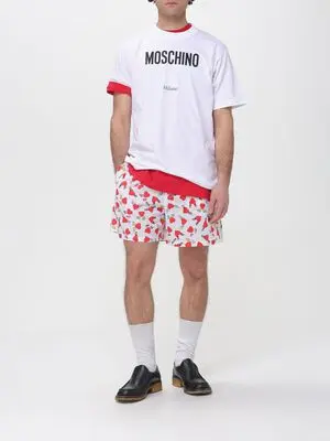 Moschino Cotton T-shirt With Logo - White