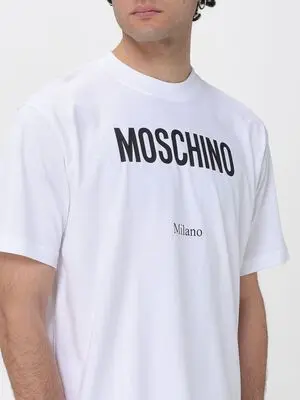 Moschino Cotton T-shirt With Logo - White
