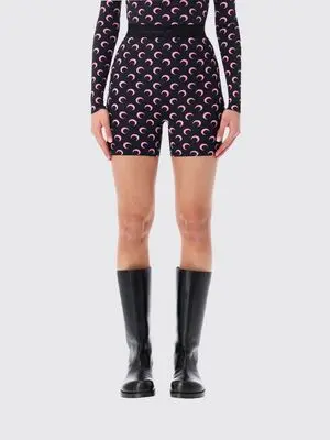 MARINE SERRE Marine Serre Printed Jersey Cycling Shorts Black 1