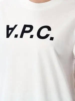 A.p.c. Logo T-shirt - White