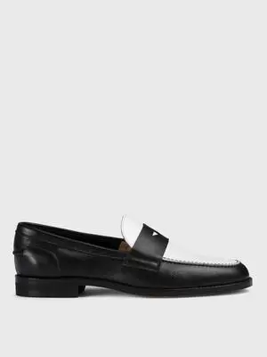DOUCAL'S Two-tone Loafers - Black