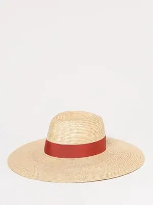 Borsalino Borsalino Straw Panama Hat Orange