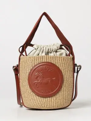 Chloé Raffia Bucket Bag