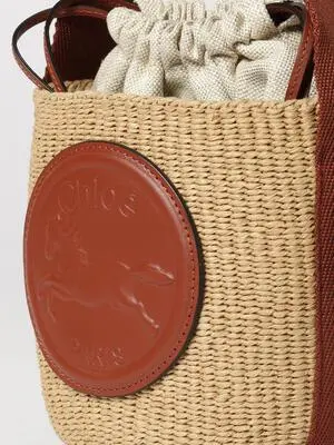 Chloé Raffia Bucket Bag