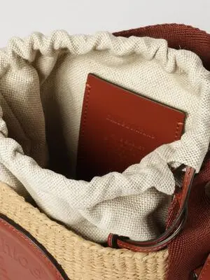 Chloé Raffia Bucket Bag