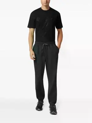 PLEIN SPORT Logo-patch Track Pants - Black