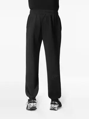 PLEIN SPORT Logo-patch Track Pants - Black