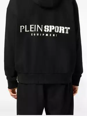 PLEIN SPORT Logo Print Hoodie