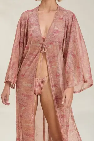 Devon Windsor Eva Robe Pink