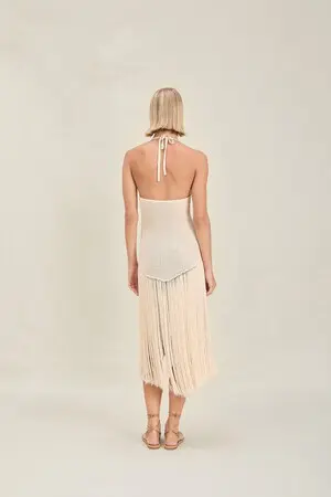 Devon Windsor Ronnie Midi Dress - Brown