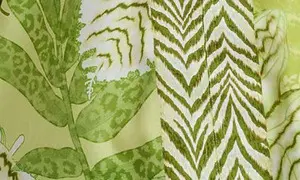 Foxcroft Agnes Mixed Palm Print Shirt - Green Multi