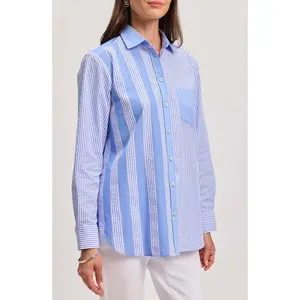 Foxcroft Shirt Tail Hem Shirts For Women