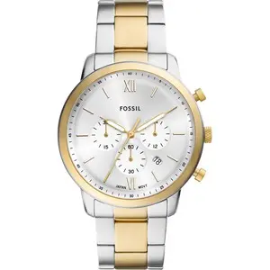 Fossil Neutra Chronograph Bracelet Watch Two Tone