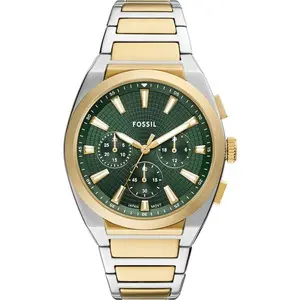 Fossil Everett Chronograph Bracelet Watch - Two Tone