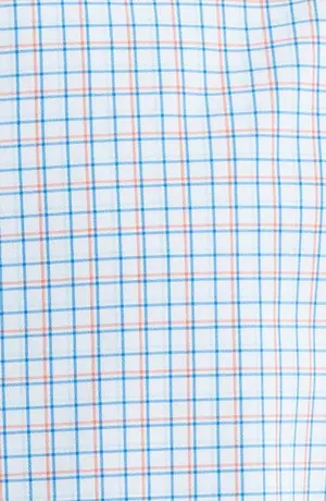 Mizzen+main Leeward Trim Fit Button-up Shirt - Birdie Blue Ludlow Plaid