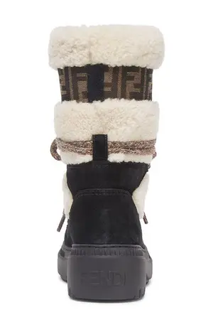 Fendi Shearling Boots