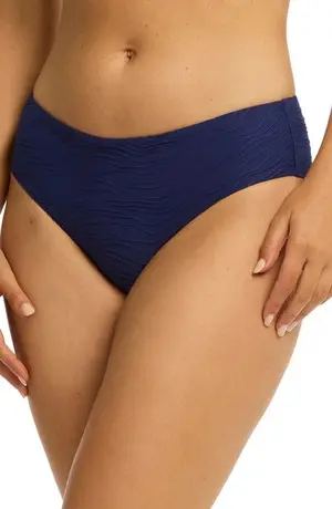 SEA LEVEL De Soleil Mid Bikini Bottom - French Navy